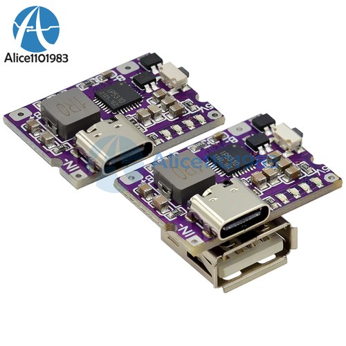 Type-C USB 5V 3A Charging & Discharging Board Mobile Battery Charging ...