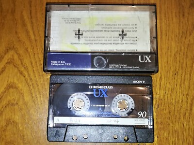 CASSETTE AUDIO SONY UX 90 OCCASION POSITION CHROME | eBay