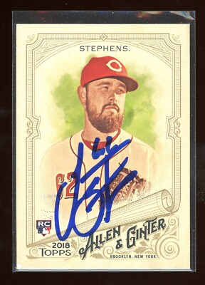 2018 Topps Allen Ginter A&G JACKSON STEPHENS Signed Card autograph auto ...
