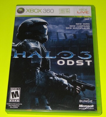 Halo 3 ODST Xbox 360 - (2 Disc Set) Multiplayer Complete CIB ...