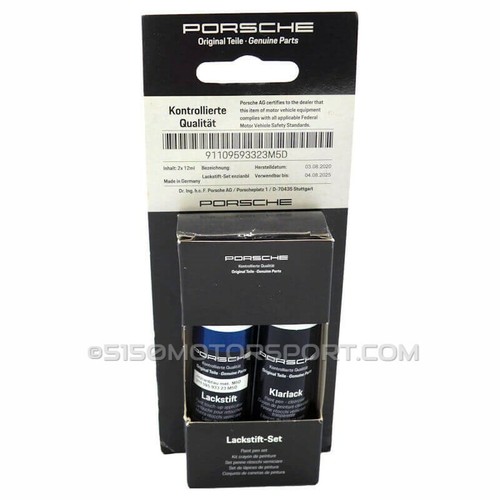 Genuine Porsche Touch Up Paint Gentian Blue Metallic 911-095-933-23-M5D ...