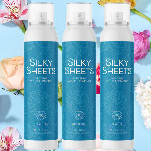 Silky Sheets Pheromone Infused Linen Spray 4oz Arousal Attractant ...