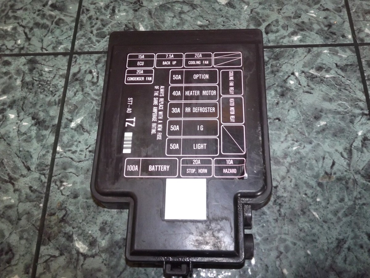 1994 Acura Integra Fuse Diagram