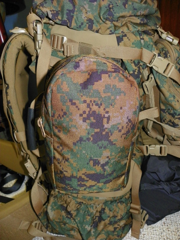Custom USA Made Pair of Digital Marpat Accessory Pouches for USMC ILBE ...