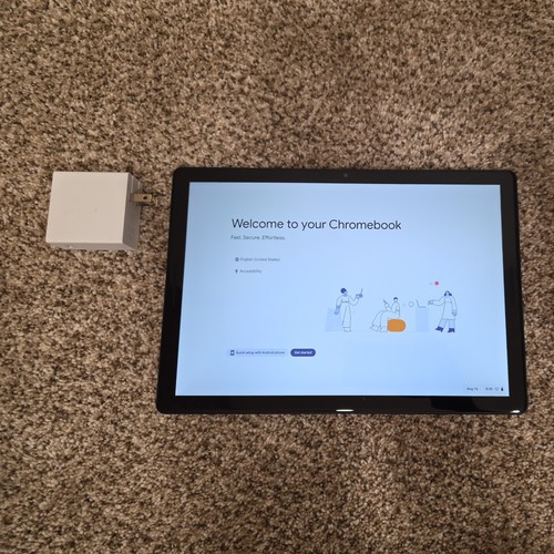 Google Pixel Slate 64GB Core m3-8100Y 1.1GHz 8GB 12.3" 54 battery ...