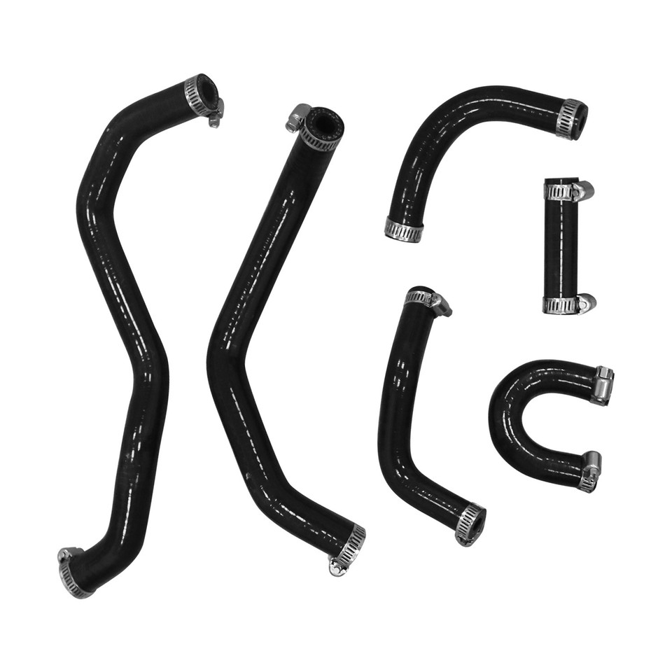 Silicone Low Pressure Fuel Line & Clamp Kit FIT 2006-2010 2500 3500 6 ...