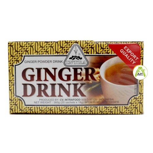 Intra Instant Java Ginger Tea Healthy Warm Powder Drink Jahe Wangi ...