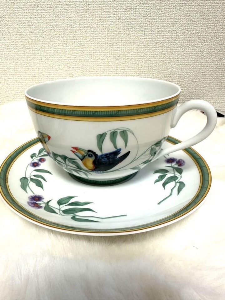 HERMES Tucan Big Cup Saucer 2 | eBay