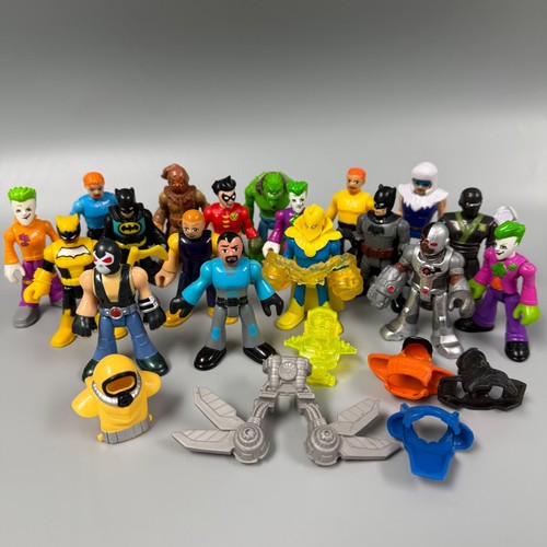 Imaginext Action Figures Batman Joker Scuba DC Comics Superfriends Lot ...