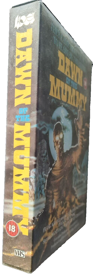 DAWN OF THE MUMMY- Very Rare and Collectable Original VHS, Frank Agrama ...