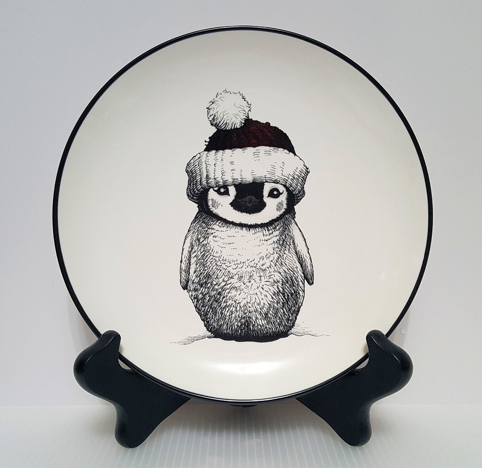 Williams Sonoma S/4 Rory Dobner Holiday Icon Appetizer Plates NIB 6.5 ...