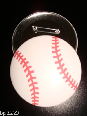 BASEBALL Large 3-inch Pinback Button, Great 4 Autograph | eBay
