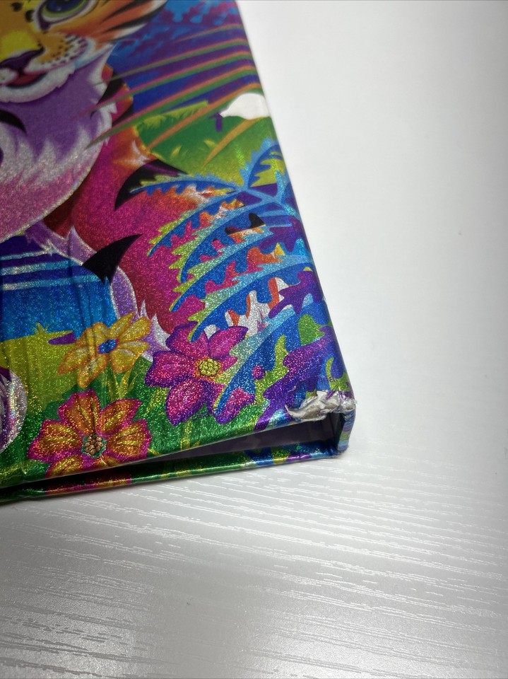 Vintage Lisa Frank Tiger Cub Hard Binder | eBay