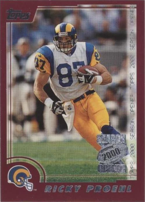 2000 Topps Season Opener - Ricky Proehl #96 for sale online | eBay