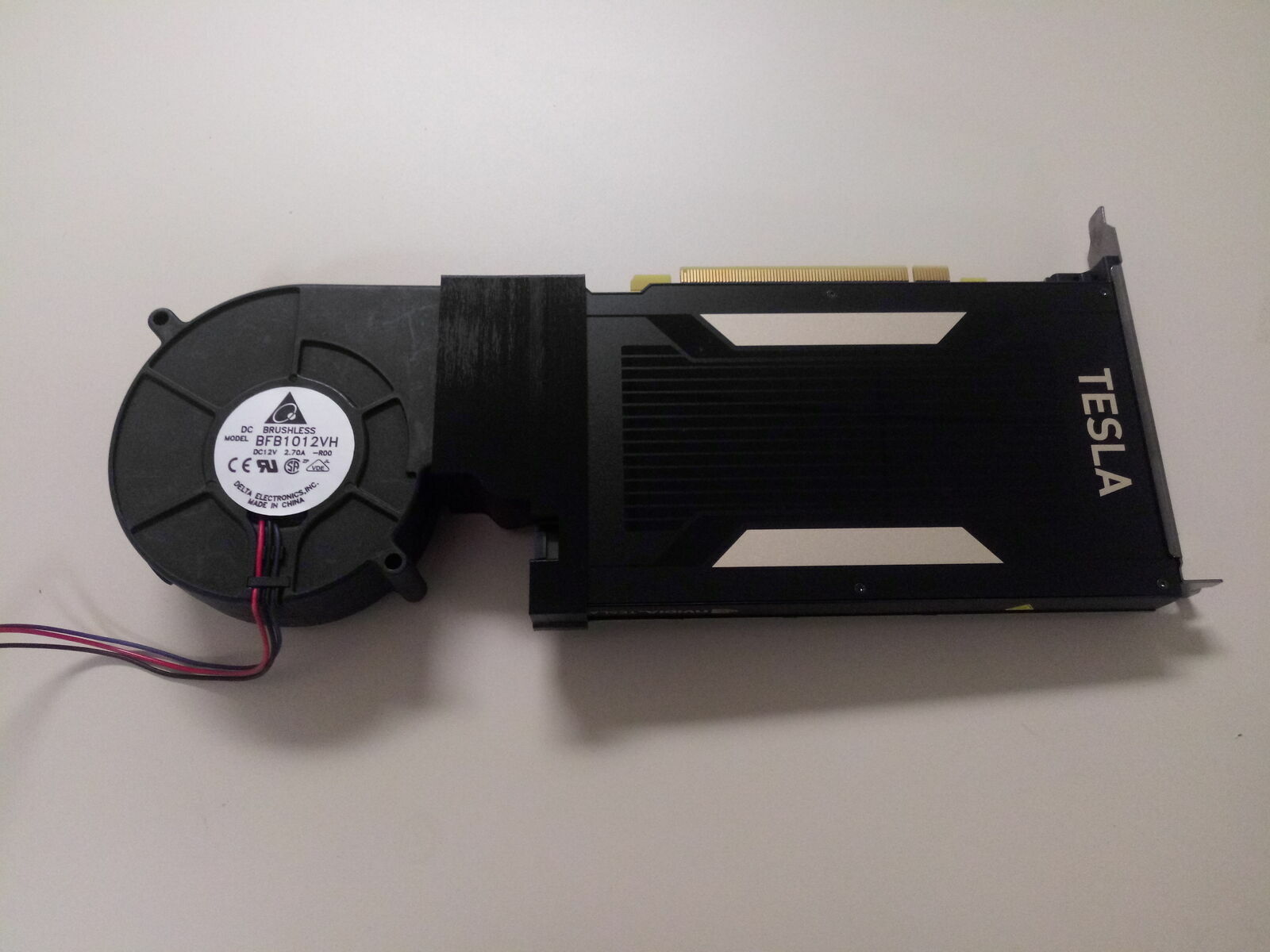 NVIDIA Tesla K80 P100 V100 FHHL M40 cooling fan shroud duct | eBay