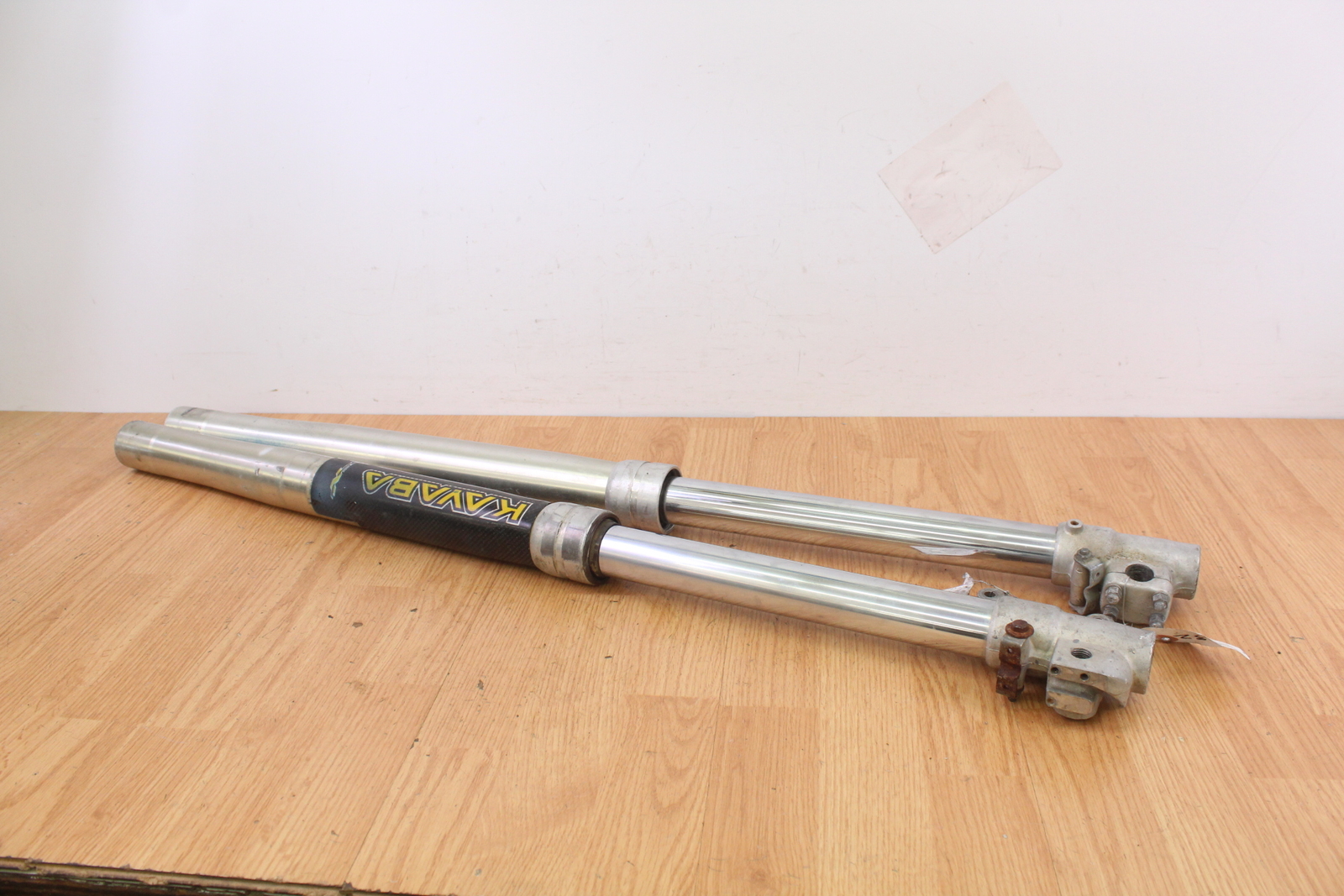1989 YAMAHA YZ250WR WR 250 Front Forks Shock Suspension Fork PAIR | eBay