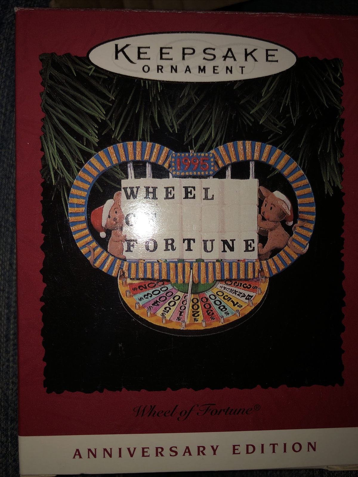 HALLMARK 1995 WHEEL OF FORTUNE --20TH ANNIVERSARY EDITION | eBay