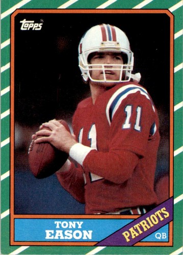 1986 TOPPS^ TONY EASON NEW ENGLAND PATRIOTS #30 | eBay