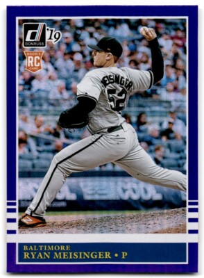 2019 Panini Donruss Ryan Meisinger Rookie Baltimore Orioles #248 Purple ...