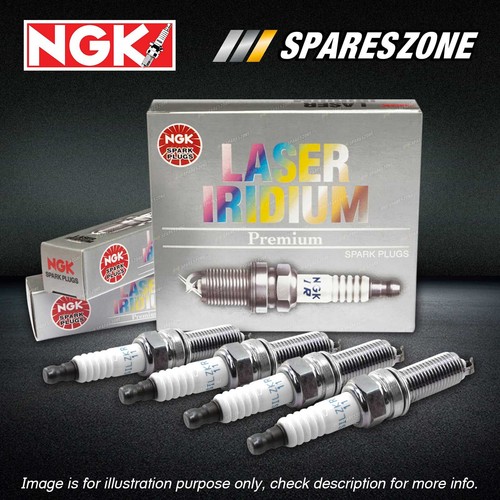 4 x NGK Laser Iridium Spark Plugs for Ssangyong Korando C200 2.0L M 172 ...