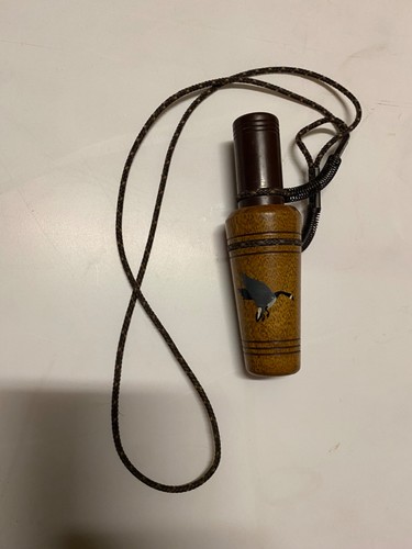 Vintage Glynn Scabby 'Magnum' Wood Goose Call Handpainted w/Orig ...