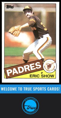1985 Topps #118 Eric Show | eBay