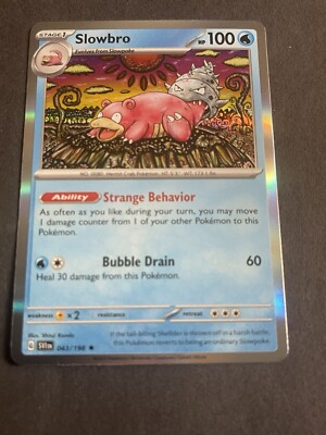 Pokemon TCG Slowbro Scarlet & Violet Base Set 043/198 Holo Rare NM/M | eBay