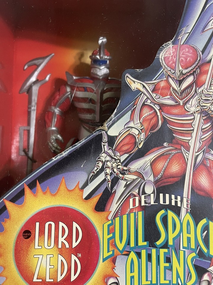 Lord Zedd Action Figure Mighty Morphin Power Rangers Evil Space Aliens ...