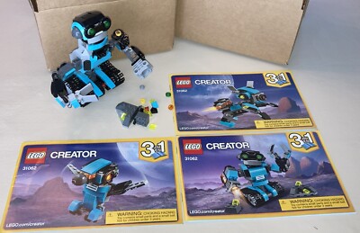 LEGO Creator 31062 Robo Explorer ~ 3-In-1 ~ Good Condition ~ W ...