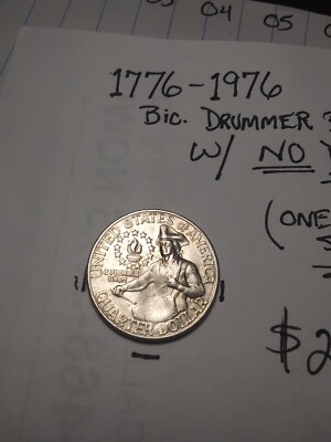 Extremely rare bicentennial quarter "Drummer boy with no drum" | eBay
