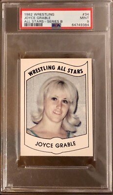 1982 Wrestling All Stars Series B #34 JOYCE GRABLE PSA 9 | eBay