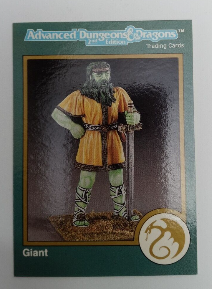 1993 TSR Advanced Dungeons & Dragons D&D 2nd Edition Gold Giant #340 | eBay