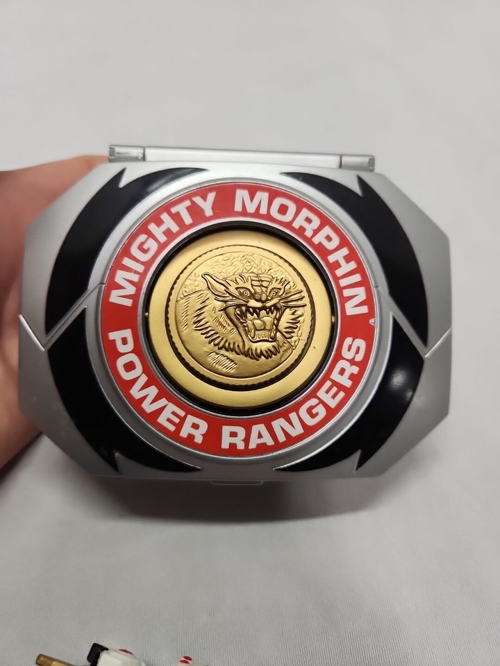 Mighty Morphin Power Rangers White Ranger's Micro Playset 1995 Bandai ...