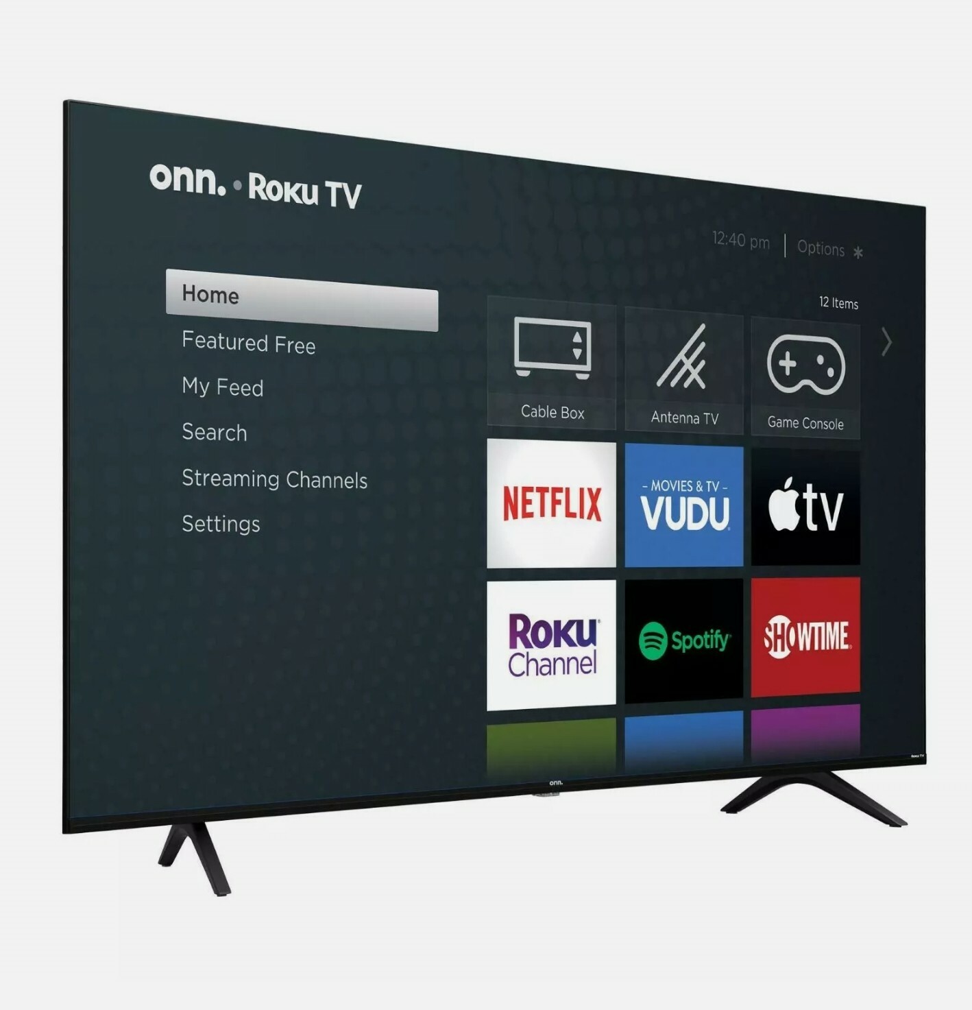 Onn. 65” Class 4K UHD (2160P) LED Roku Smart TV HDR 100012587 | eBay