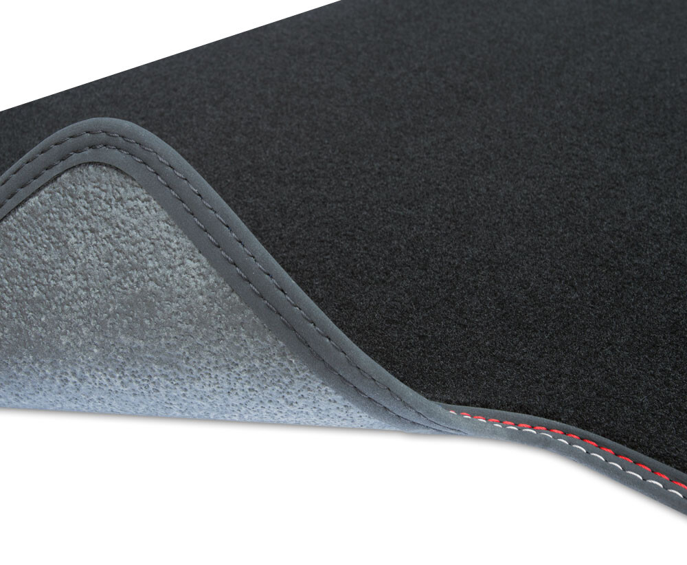 OP59-2 1pc Tapi Sol Velour Premium Mat Rouge&Blanc pour Opel Antara ...