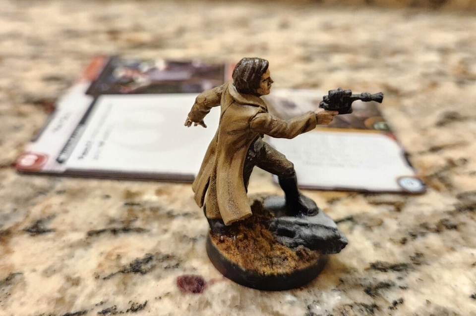 Star Wars Legion Miniatures Han Solo - 1 Figure Pro Painted Magnetized ...