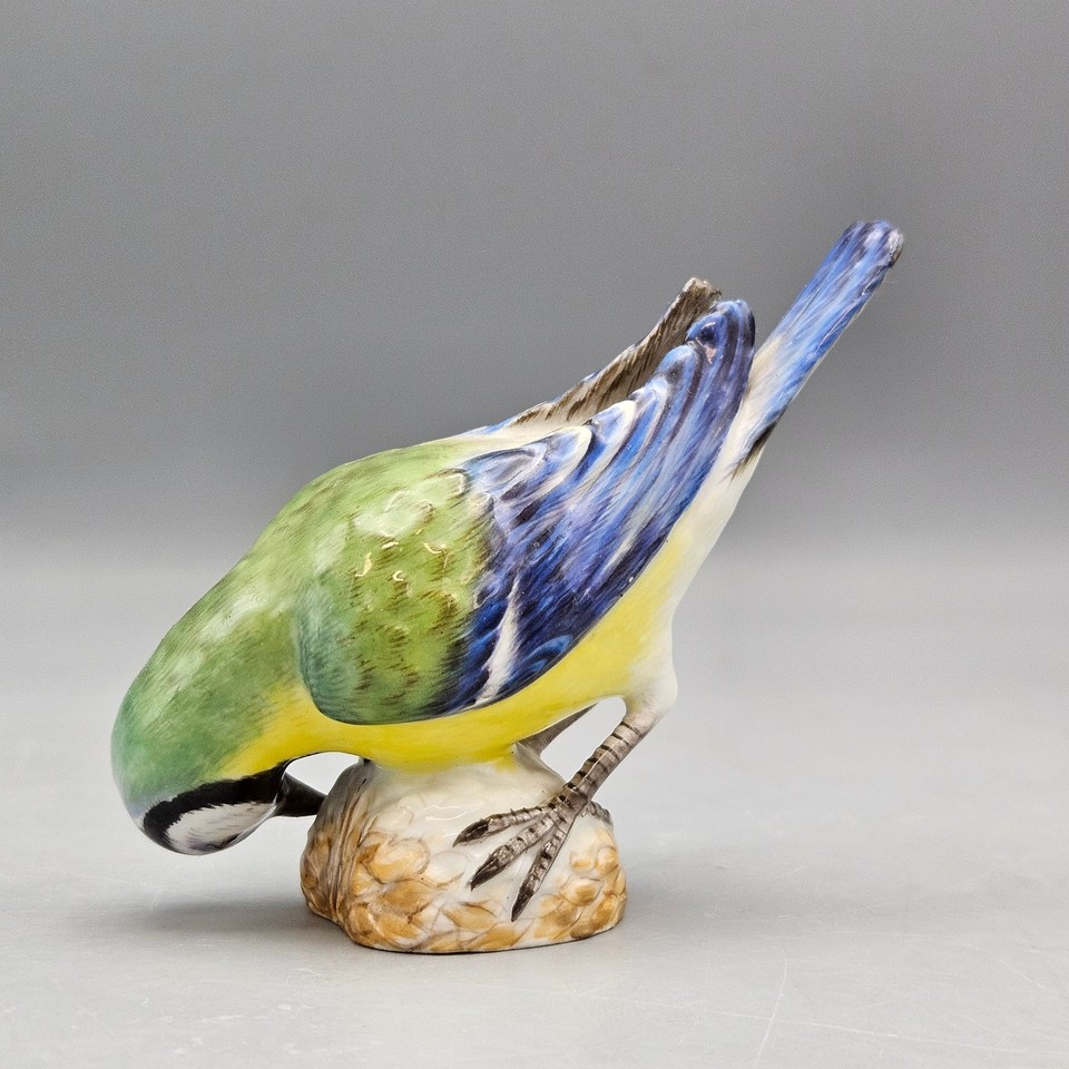 Vintage Meissen Bird on a Rock Figure - 77257 | eBay