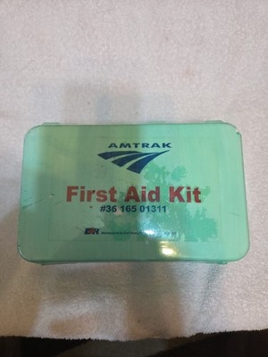 Amtrak Railroad First Aid Kit Sealed Never Opened Original Packaging | eBay