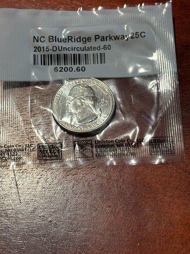 2015 D Blue Ridge Parkway Quarter (NC) - Uncirculated-60 | eBay