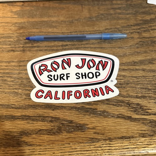 Ron Jon Surf Shop California Rare Surf Sticker Surfing Rare | eBay