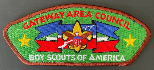 BSA Gateway Area Council Shoulder Patch Iron-On Used YZ07 | eBay