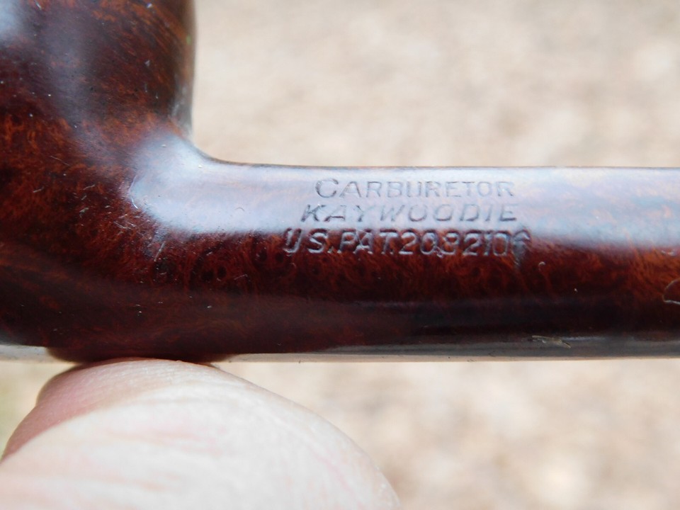 1937 Carburetor Kaywoodie Aged Bruyere 8809B Estate Tobacco Smoking ...