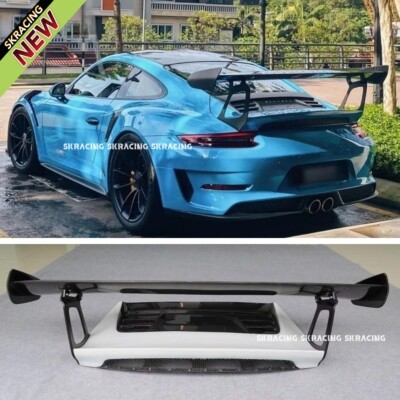 Rear Trunk Spoiler Lid Wing GT3 RS Style Body kits Fits Porsche Carrera ...