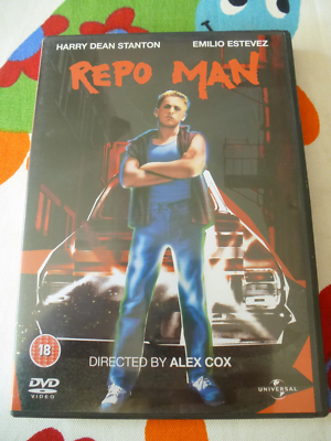 REPO MAN 1984 FILM STARRING EMILIO ESTEVEZ 2003 DVD REGION 2 UK PAL ...