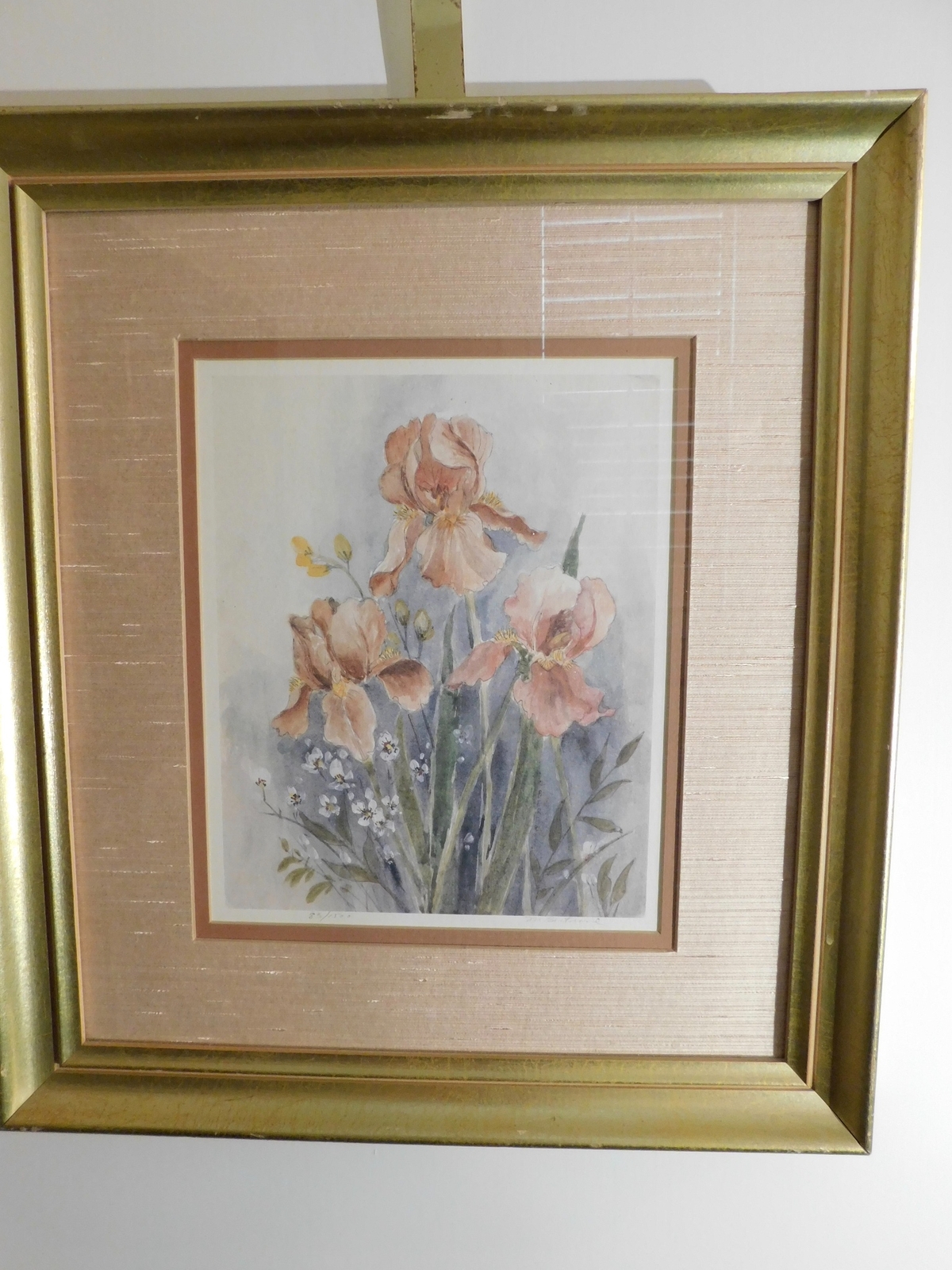Pair Matched Framed Limited Edition Prints Pencil Signed Mary Bertrand ...
