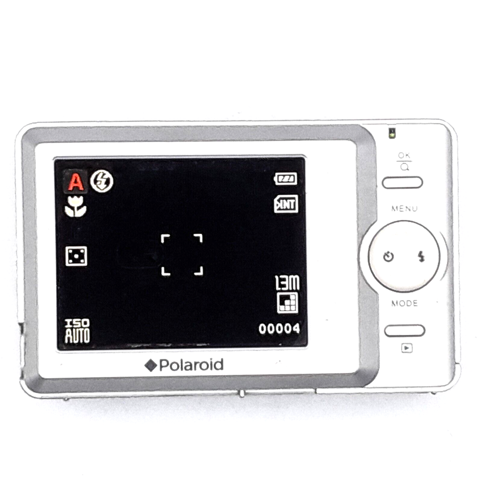 Polaroid a530 Digital Camera 5.0MP Silver Tested And Working | eBay
