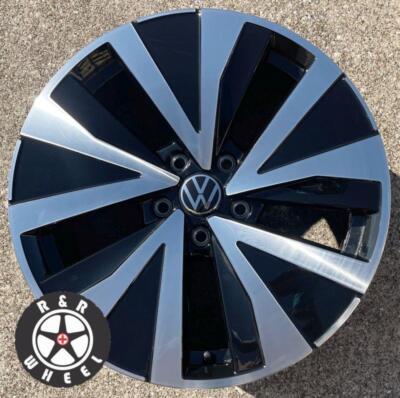 VOLKSWAGEN TAOS 2022 2023 2024 Factory OEM Wheel 18" Rim 70097 Black ...