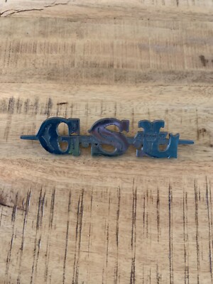 VINTAGE DEALERSHIP EMBLEM GSL CHEVROLET | eBay