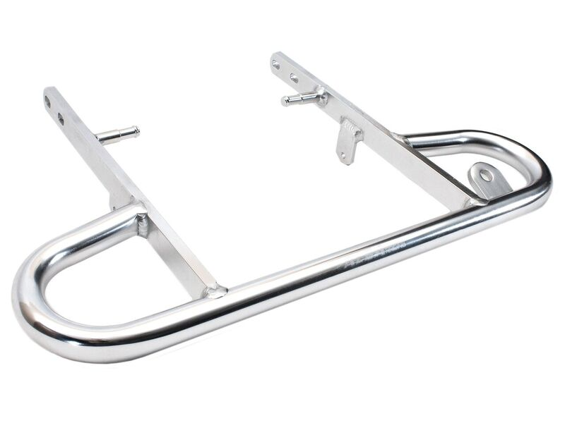 Raptor 700 Rear Wide Grab Bar Bumper Alba Racing Silver 197 T2 S | eBay