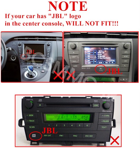 Car Stereo Radio GPS Navi 9inches Head Unit Fit For Toyota Prius 2010 ...